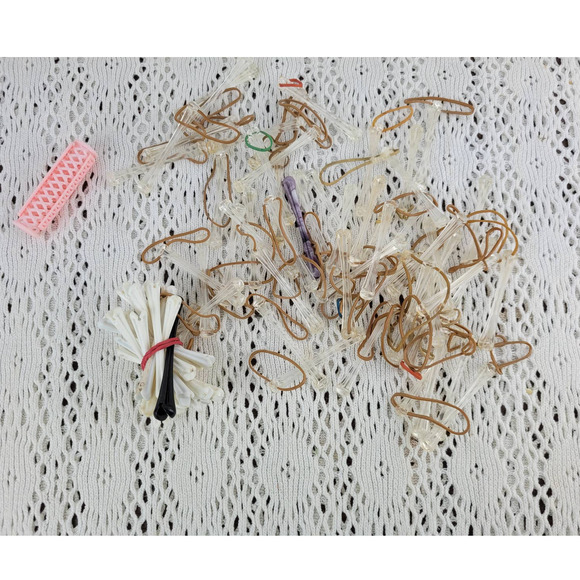 Unbrnaded | Hair | Vintage Plastic Perm Rod Curlers Set Of 69 Permanent ...
